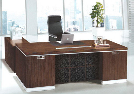 China modern MFC office manager table furniture in stock supplier