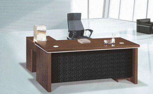 China modern wooden office manager table furniture in warehouse supplier