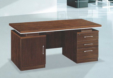 China modern wooden office staff desk furniture in warehouse Foshan furniture supplier