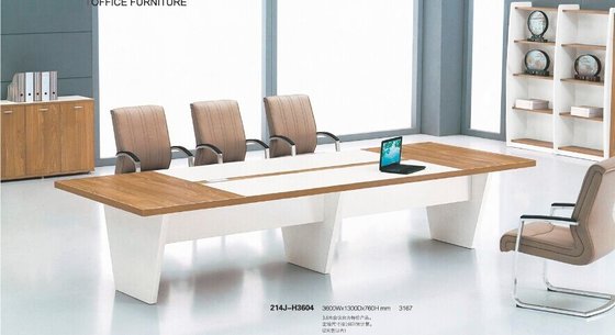 China Modern 3.6m 12 persons conference table furniture in warehouse supplier