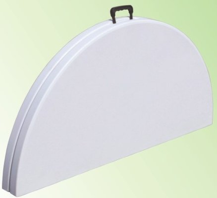 4 foot round fold in half table/4 ft portable plastic folding table supplier