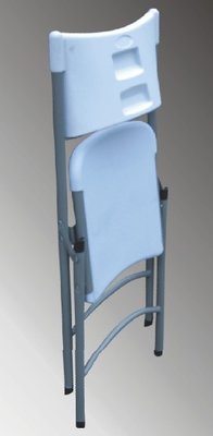outdoor plastic event folding chair/outdoor HDPE banquet chair furniture supplier