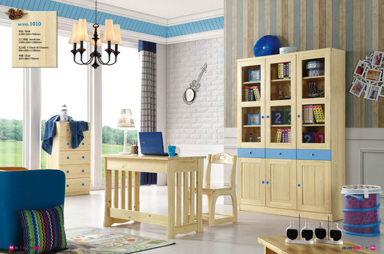 children study room pine solid wood furniture supplier