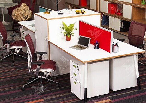 4 seater workstation steel frame ,#939C supplier