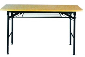 foldable metal table frame with layer holder,#005 supplier