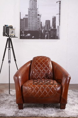 comfortable antique style leather chair furniture,#2003 supplier