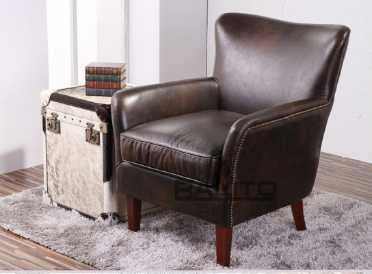 luxury antique leather chair,#2014 supplier