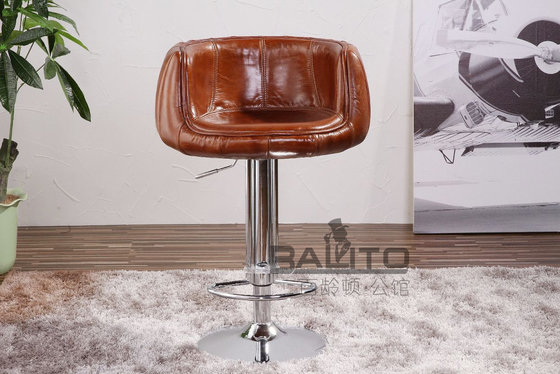 classical leather bar stool furniture,#2018B supplier