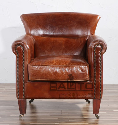 classical British wood chair with four wheels,#2057 supplier