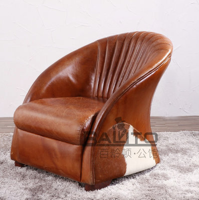 classical antique style home leather sofa,#2060 supplier