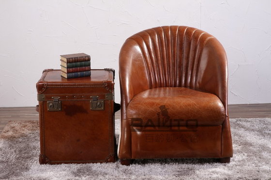 classical antique style home leather sofa,#2060 supplier