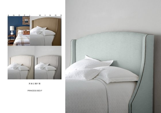 modern fabric princess bed furniture supplier