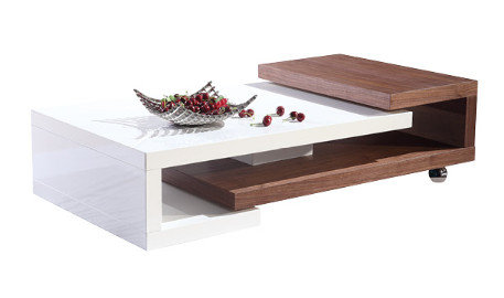 Modern living room coffee table with swivel top supplier