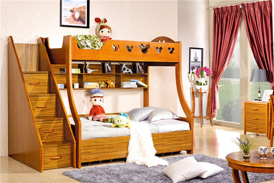 modern Zingana wood children bunk bed furniture supplier