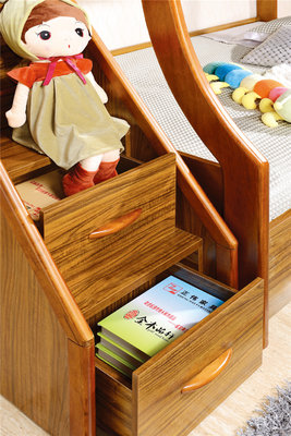 modern Zingana wood children bunk bed furniture supplier
