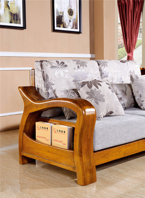 modern Zingana wood home corner sofa furniture supplier