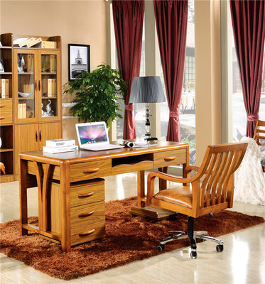 modern Zingana wood study room home office furniture supplier