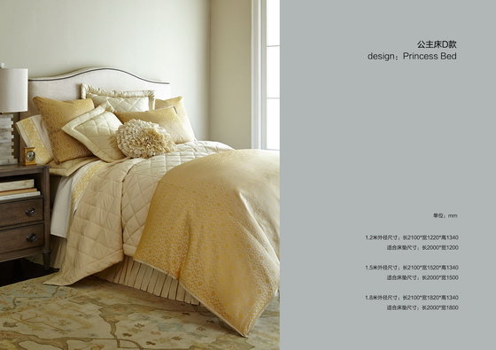 modern fabric princess soft bed furniture supplier