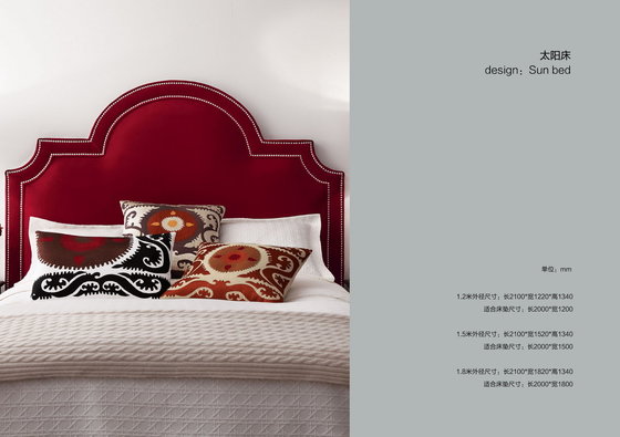 modern America style fabric sun bed supplier