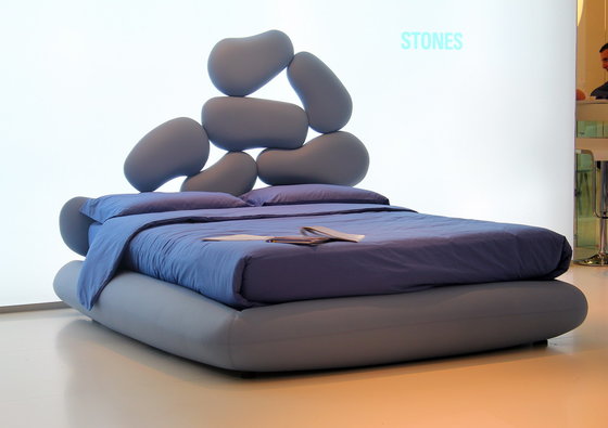 modern America style unique fabric bed furniture supplier