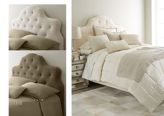 high quality modern fabric soft bed furniture supplier