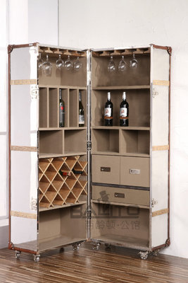 classical America style antique aluminium drinks cabinet supplier