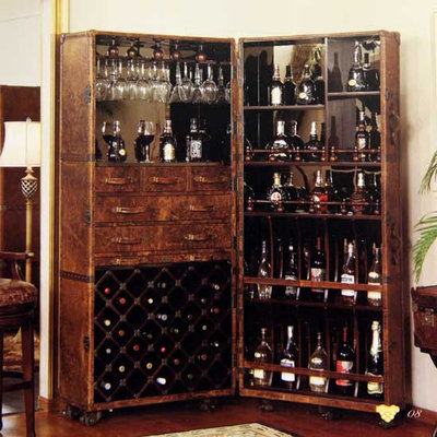 classical old style antique drinks cabinet supplier