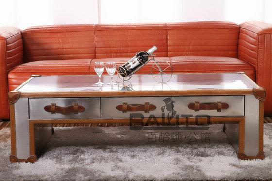 classical antique aluminium coffee table furniture supplier