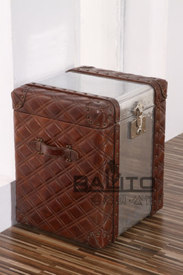 classical aluminium household leather suitcase furniture supplier