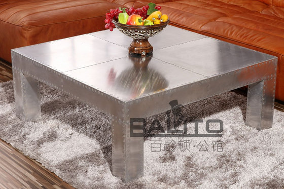 antique aluminium square coffee table furniture supplier
