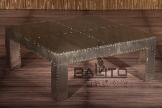 antique aluminium square coffee table furniture supplier
