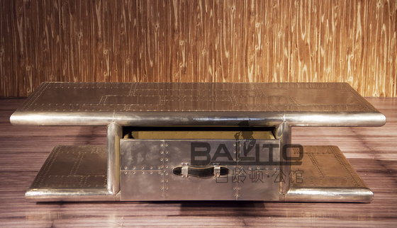 antique aluminium rectangle coffee table furniture supplier