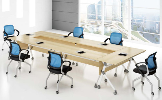 classroom movable folding desk with casters furniture supplier