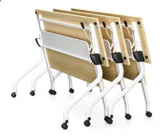 office training room movable foldable desk furniture folding meeting table supplier