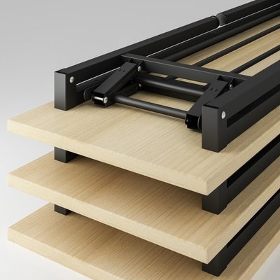 high quality folding training table with connector supplier