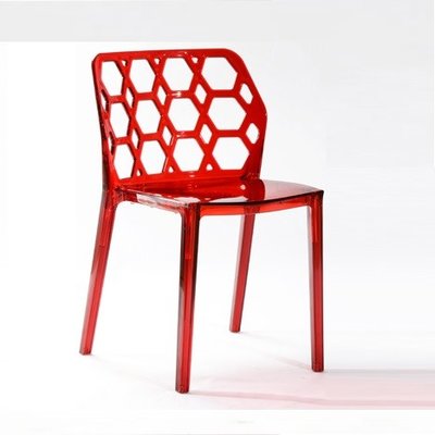 Water Cube Leisure Plastic Chair,LeisureMod Cove Transparent Black Acrylic Modern Dining Chair supplier