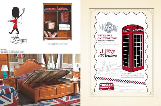 luxury solid wood teenager bed room set wooden bed with storage supplier
