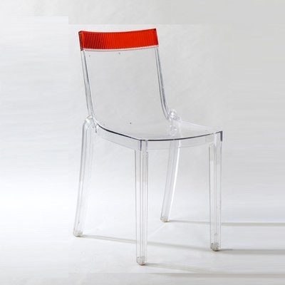 transparent plastic hi cut chair clear club dining chair furniture supplier