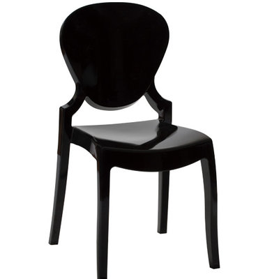 plastic clear Queen 650 Chair transparent plastic queen chair dining furniture supplier
