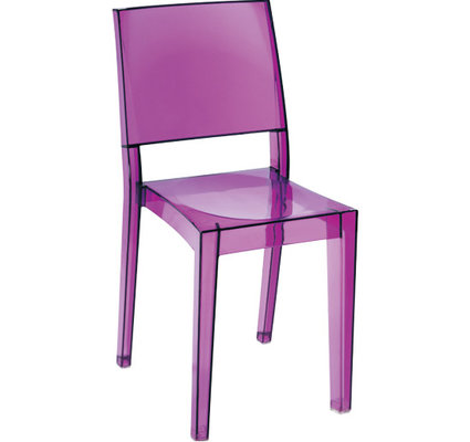 transparent plastic La Marie Chair clear plastic club chair furniture supplier