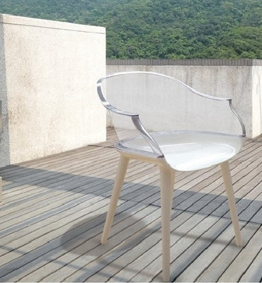 clear plastic Cyborg chair factory transparent plastic Cyborg chair exporter supplier