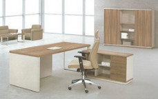 modern office wooden manager desk furniture in warehouse supplier