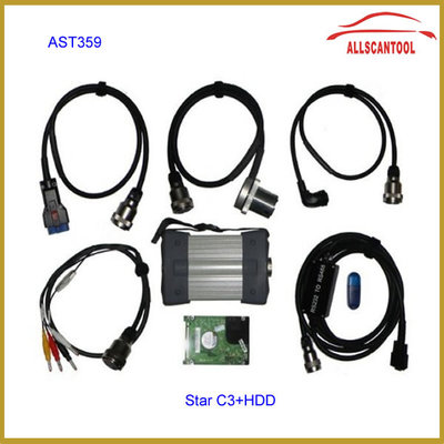 MB Star Compact 3 / C3 Mercedes Car Diagnostic Tool / Scan Tools  with DAS HDD Software