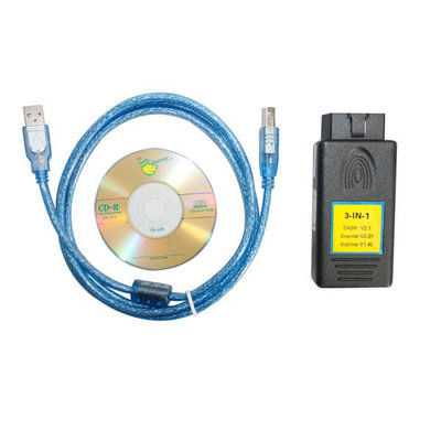 Professional BMW Dash Scanner 3 in 1 2.01 + 2.1 + 1.40 Scanner Tools for BMW Cars