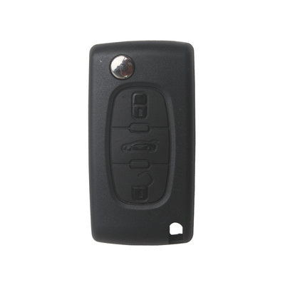 Automotive Keys and Remotes 3 Button 433MHZ Remote Key For Citroen Automobile Key Blanks