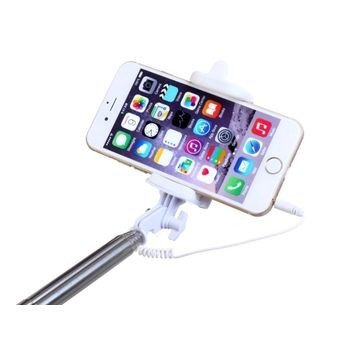 Red / Yellow / blue Handheld bluetooth selfie pole For IPhone IOS Take Photo
