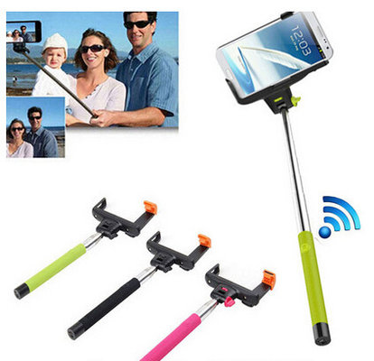 Cellphone Handheld Selfie Stick Extendable / Wireless For IOS Android