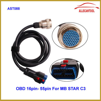 OBD OBD2 16pin Cable Adapter for MB Star C3 Compact 3 / Car Diagnostic Connector Adapter