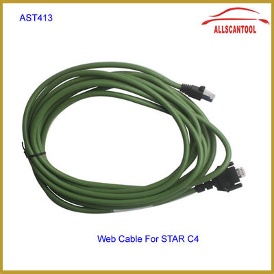 DC 12V - 24V Auto Diagnostic Cables Web Cable Adapter for MB Star SD C4 Compact 4