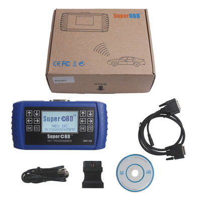 Super OBD SKP-100 Hand-Held OBD2 Auto Key Programmer OBD2 Key Cutting Machine